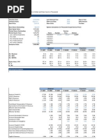 DELL LBO Model Part 2 Completed (Excel) | PDF | Leveraged Buyout | Debt
