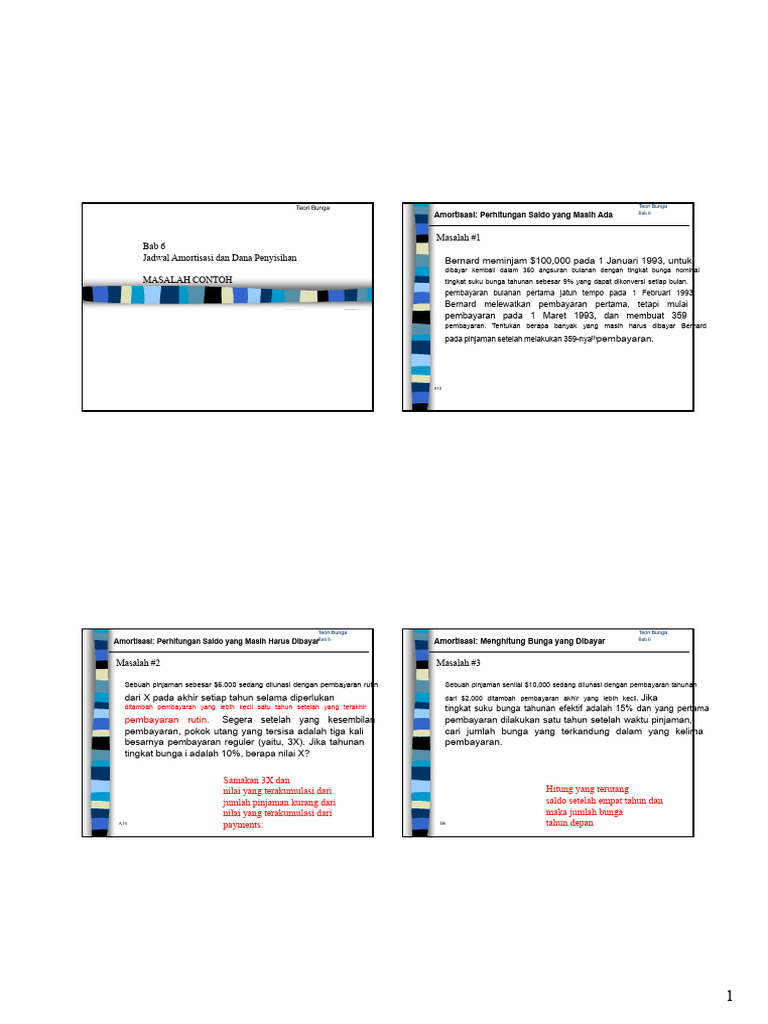 Bab 6 Contoh Masalah | PDF