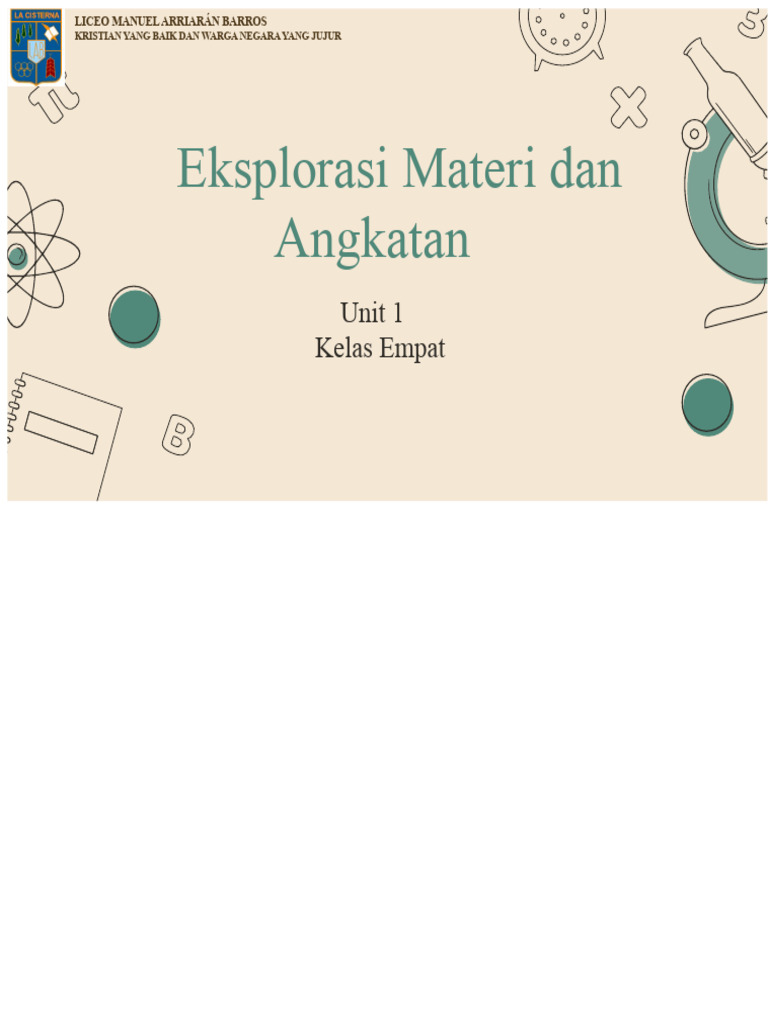 Pelajaran N°1 Menjelajahi Materi - Massa Dan Volume | PDF