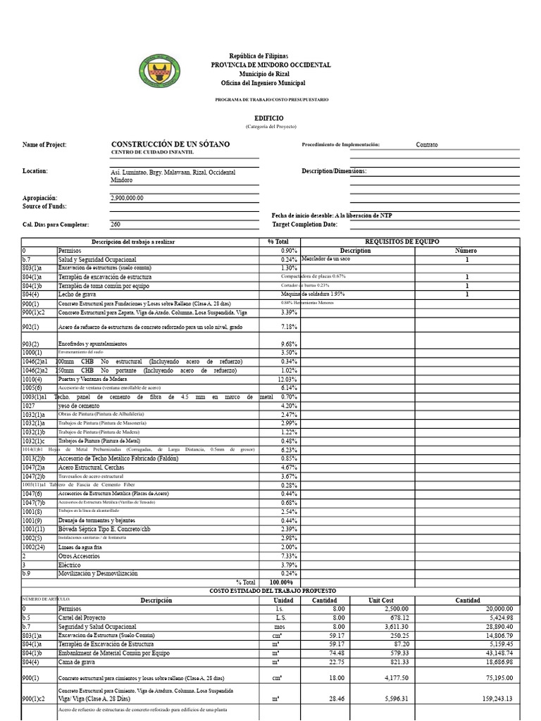 CENTRO DE CUIDADO INFANTIL-2.9M-2023 | PDF | Acero estructural ...