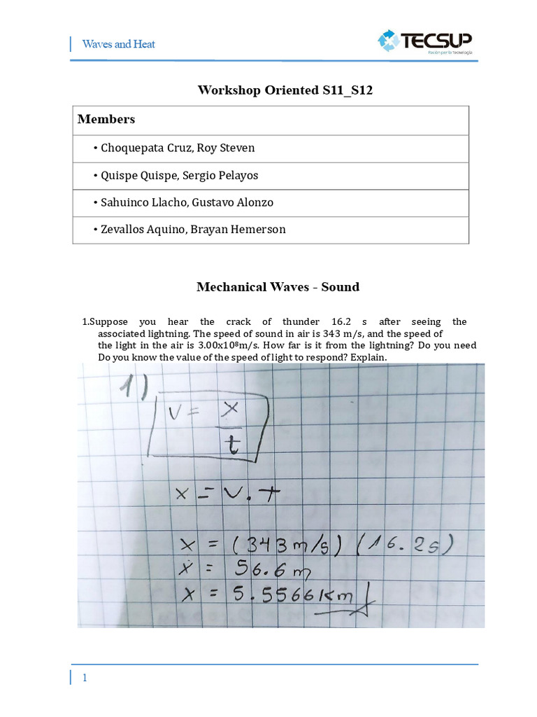 Physics | PDF | Sound | Waves