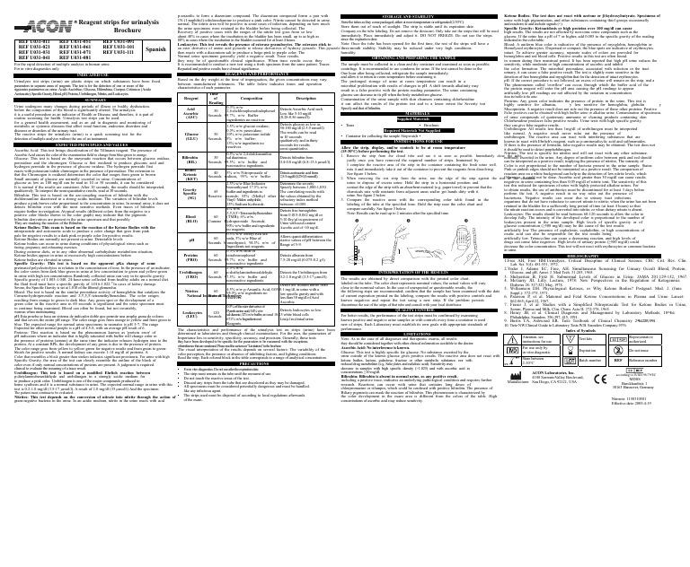 INSERT WITH URINE STRIPS | PDF