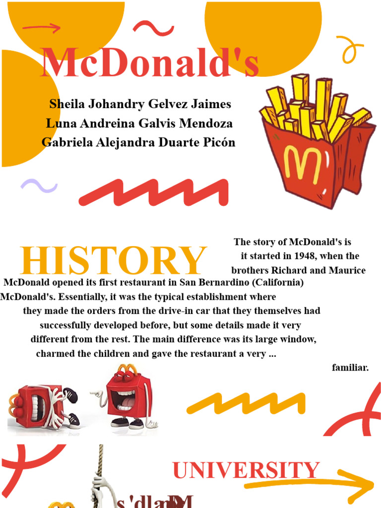 MC Donald's | PDF | Mc Donald's | Franchising