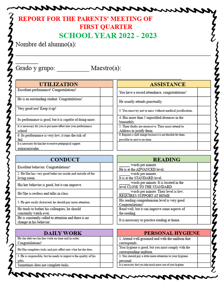 Report First Quarter ME | PDF