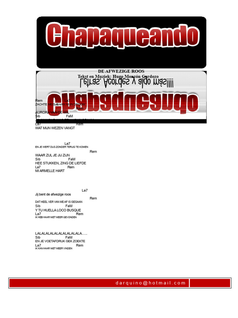 De Afwezig Roos | PDF