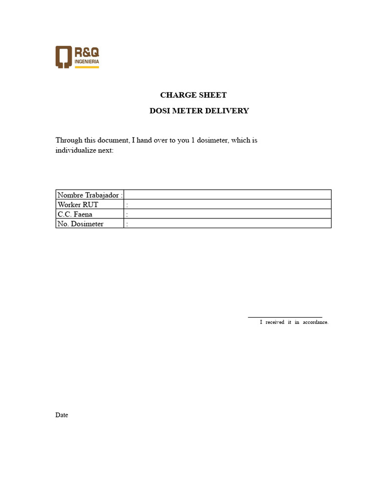 Charge Sheet | PDF