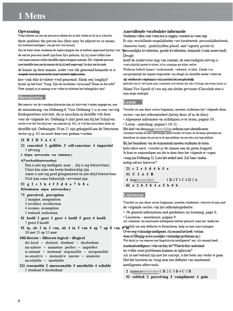 Docentenboek LONGMAN Repetytorium Maturalne Engelse Taal Geavanceerd Niveau | PDF