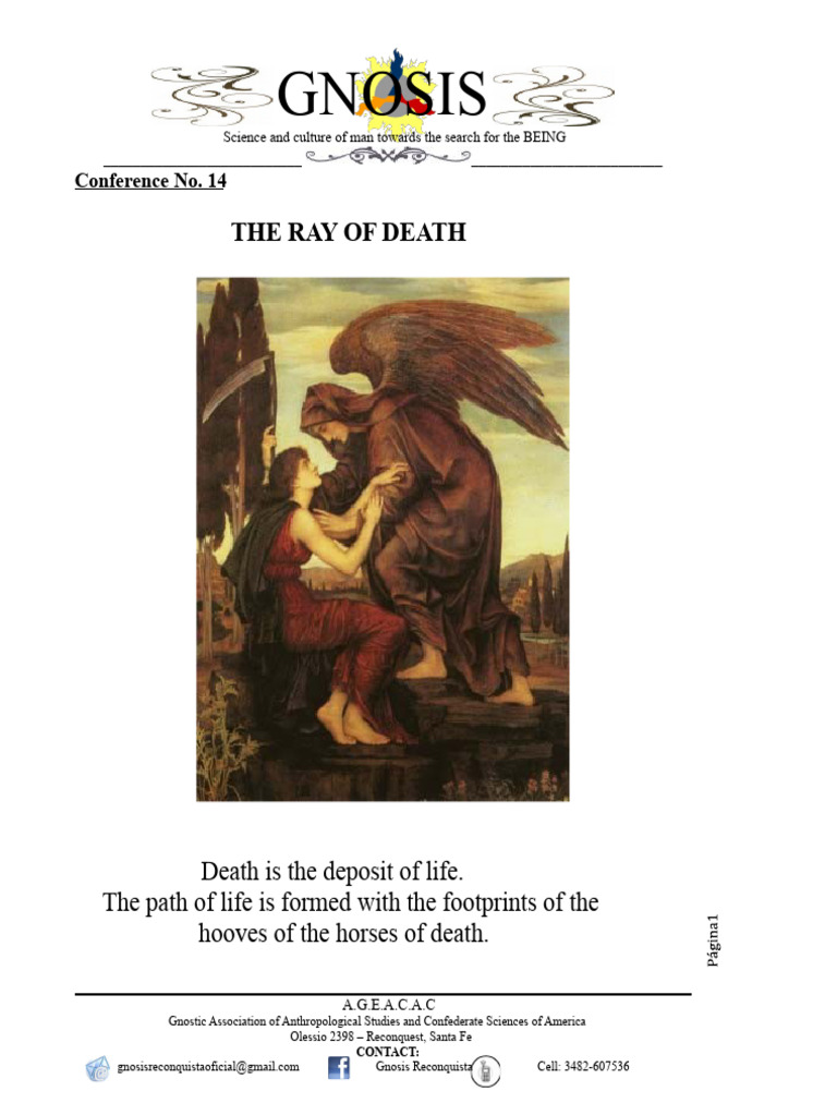 Understanding the Ray of Death in Gnosis | PDF | Fertilisation | Egg