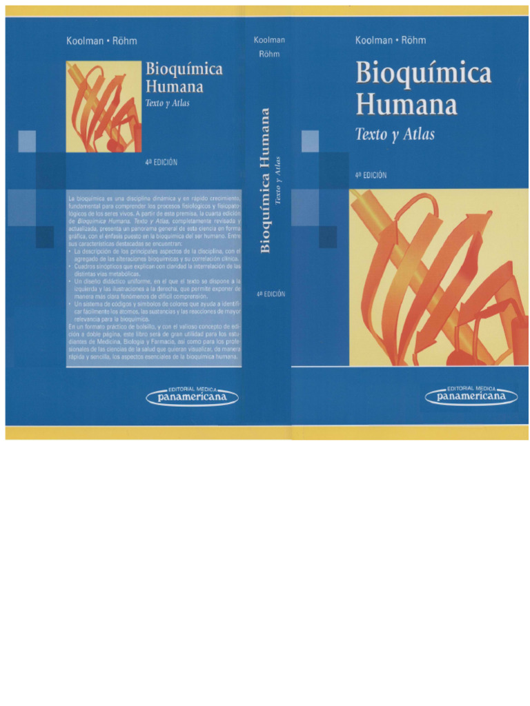 Human Biochemistry Koolman - Text and Atlas | PDF