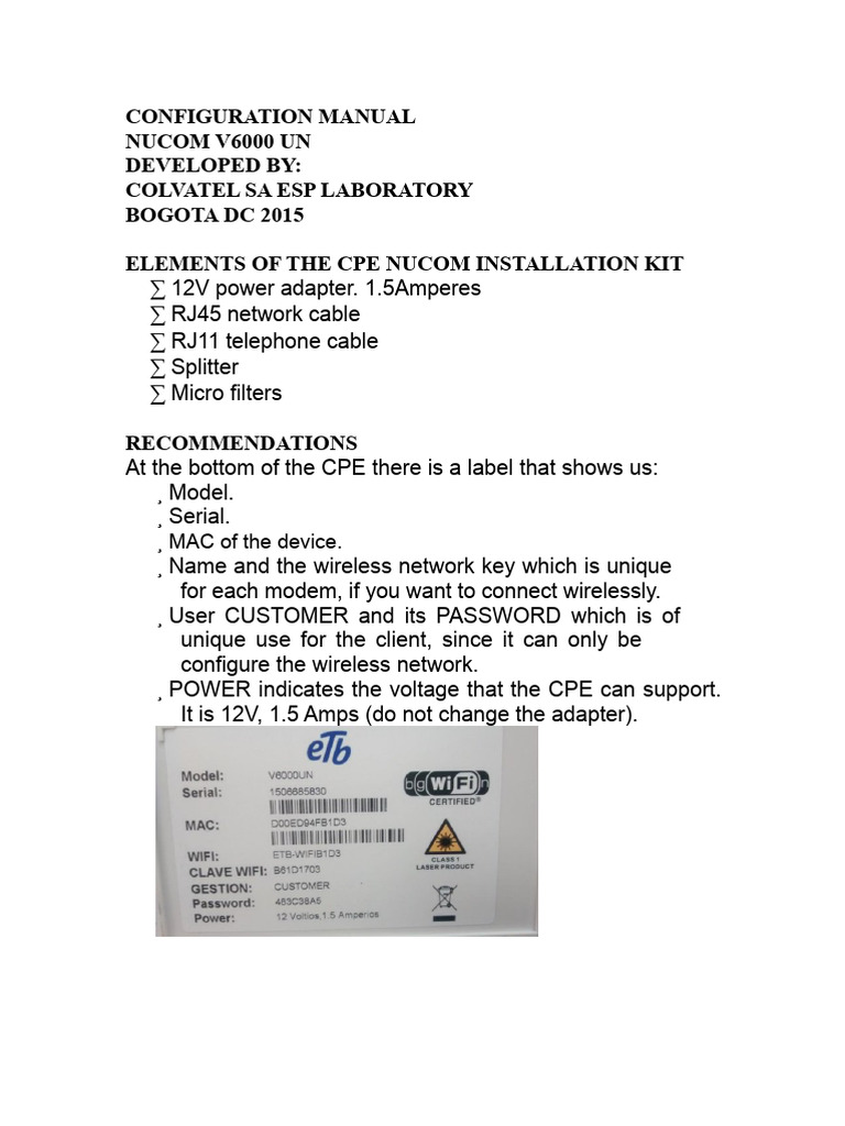 NUCOM.pdf | PDF | Wi Fi | Computer Networking