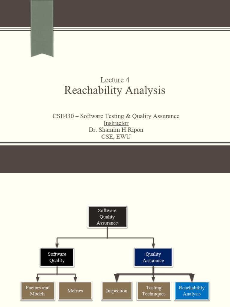 Lecture 4 - Reachability Analysis | PDF | Message Passing | Computing