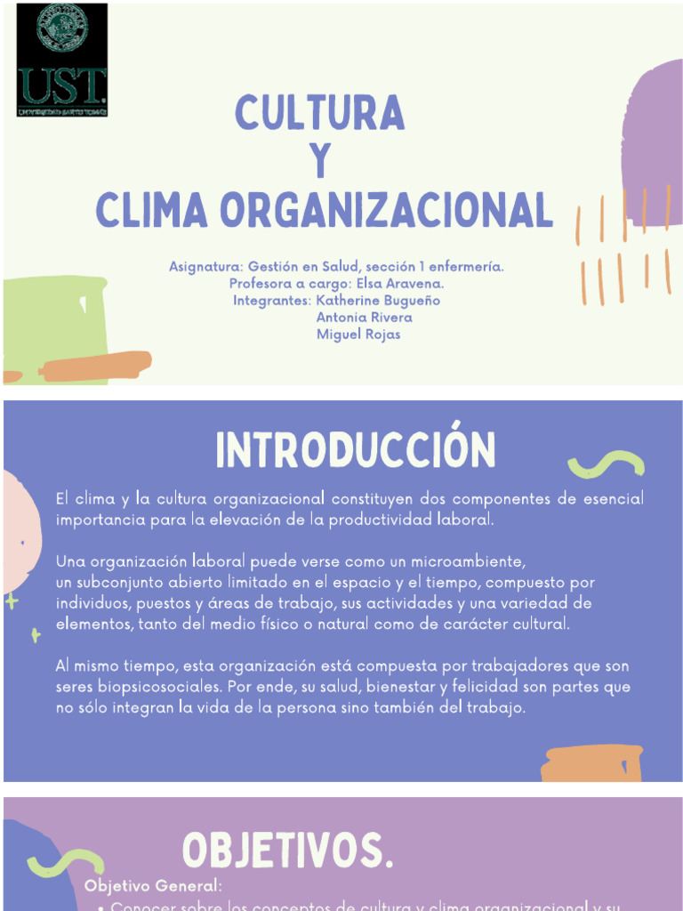 Culture and Organizational Climate | PDF