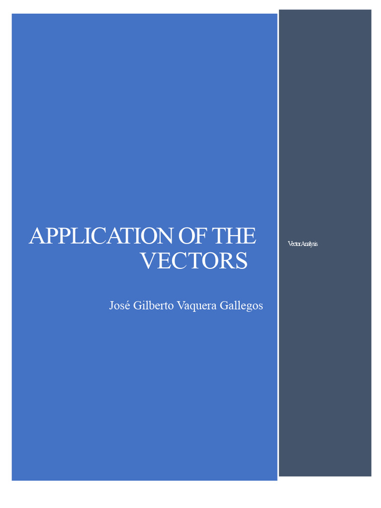 Application of vectors | PDF | Euclidean Vector | Force
