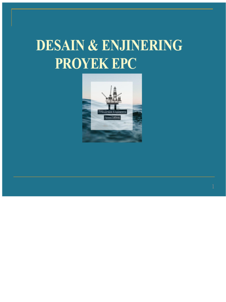 Manajemen Proyek EPC dan Alur Kerja | PDF