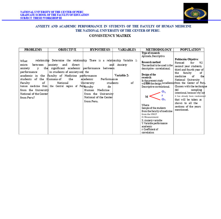 Consistency Matrix | PDF | Statistical Theory | Statistical Analysis