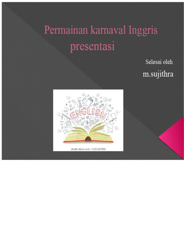 Permainan Karnaval Bahasa Inggris - Salinan | PDF