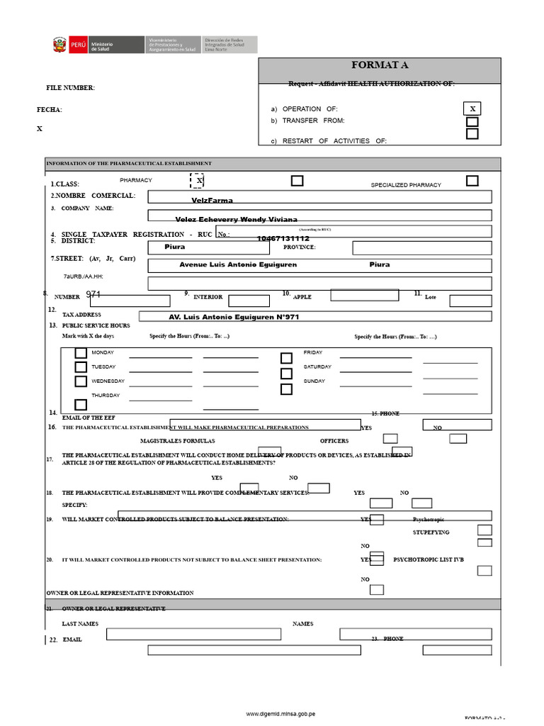 Format-A-Health Authorization | PDF | Pharmacy