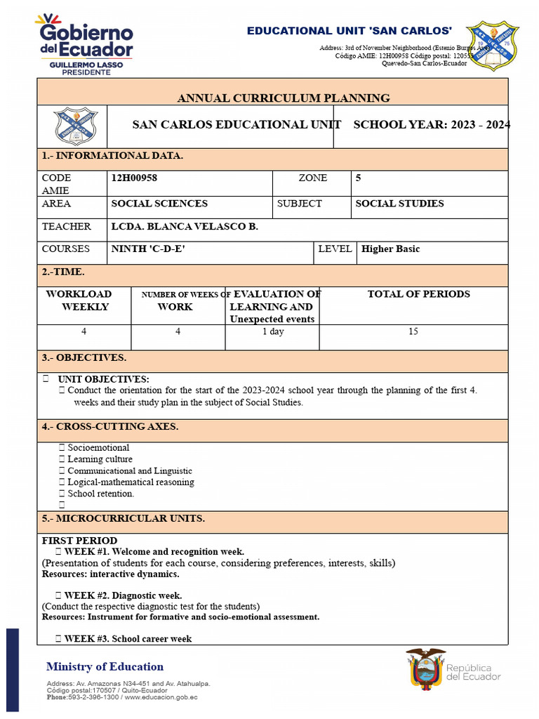 Pca Eess Ninth | PDF | Curriculum | Behavior Modification