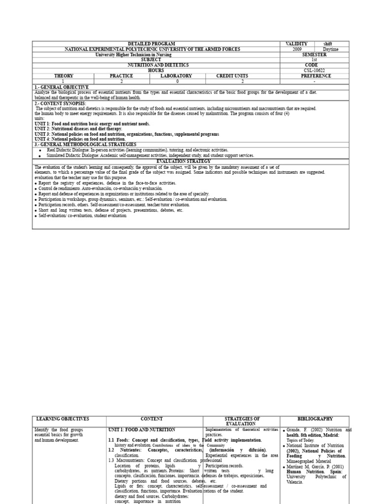 Nutrition and Dietetics | PDF | Nutrients | Nutrition