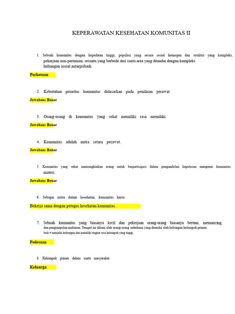 Keperawatan Kesehatan Masyarakat II Sas 1 6 FINAL 1 .PDF | PDF