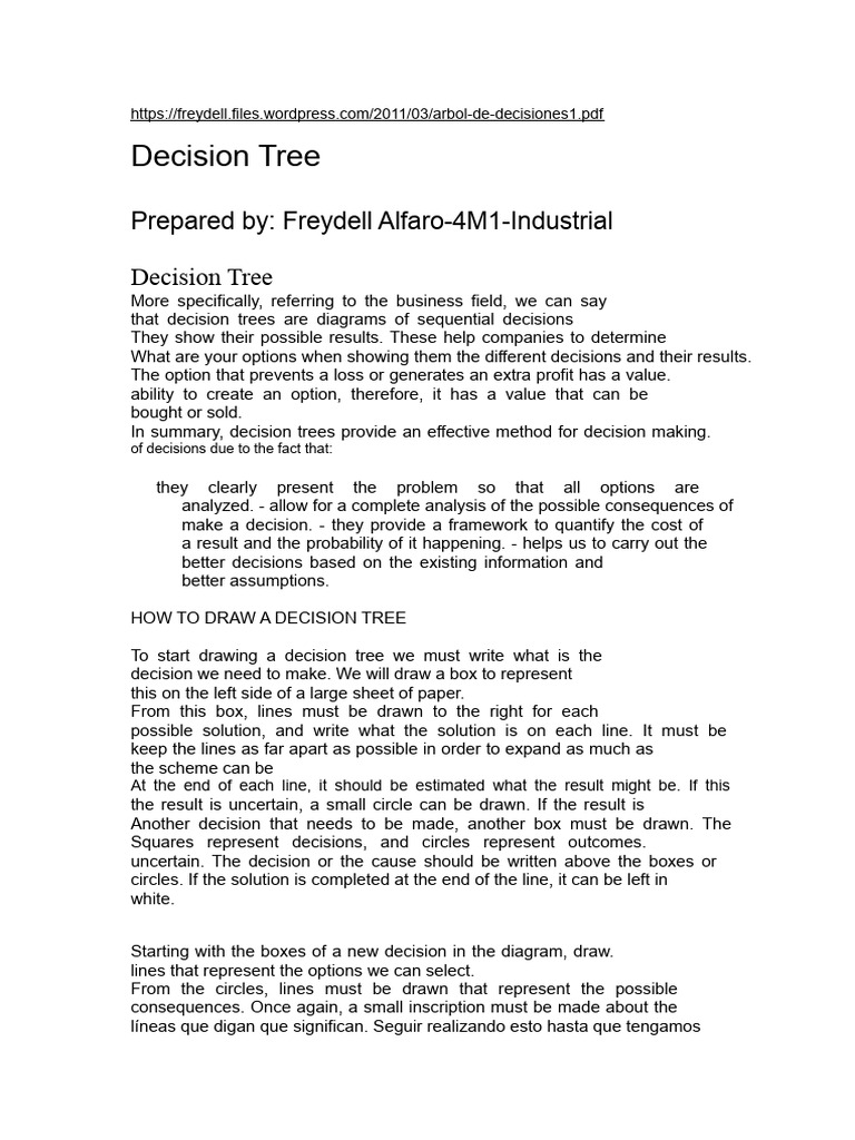 1.6 Decision Trees | PDF | Decision Making | Uncertainty