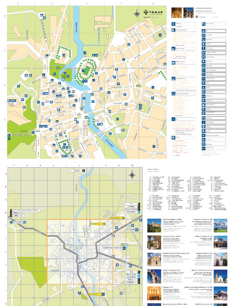 Map of Tomar - Front and Back .Compressed (1) | PDF