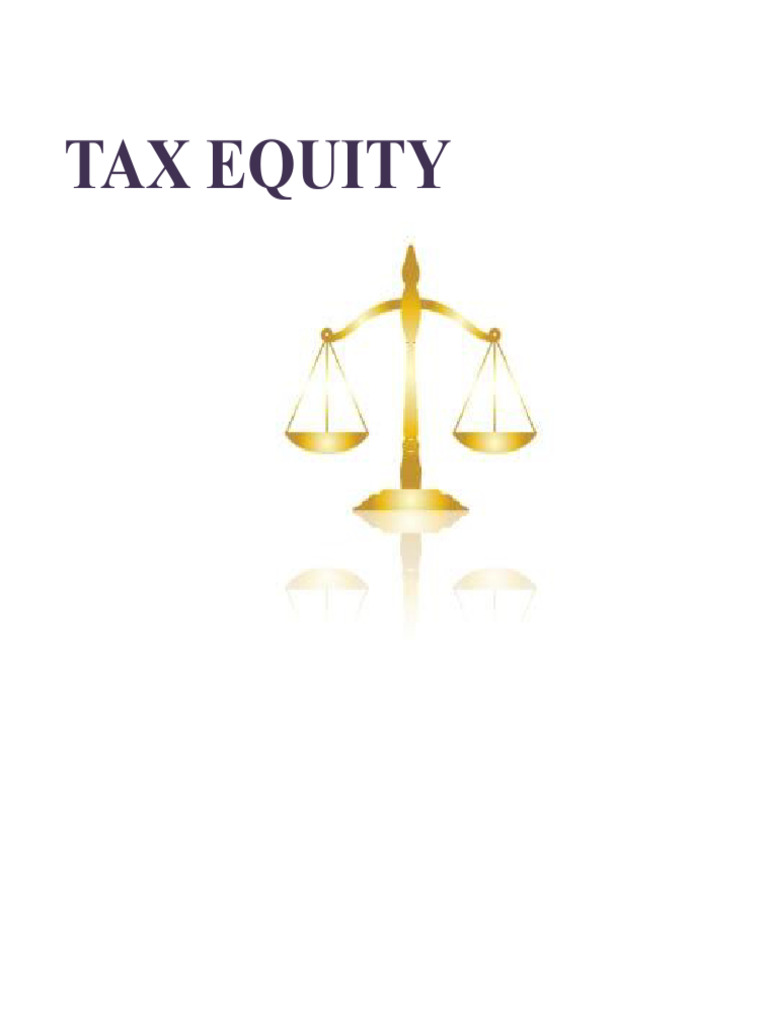 Understanding Tax Equity Principles | PDF | Equity (Economics) | Taxes