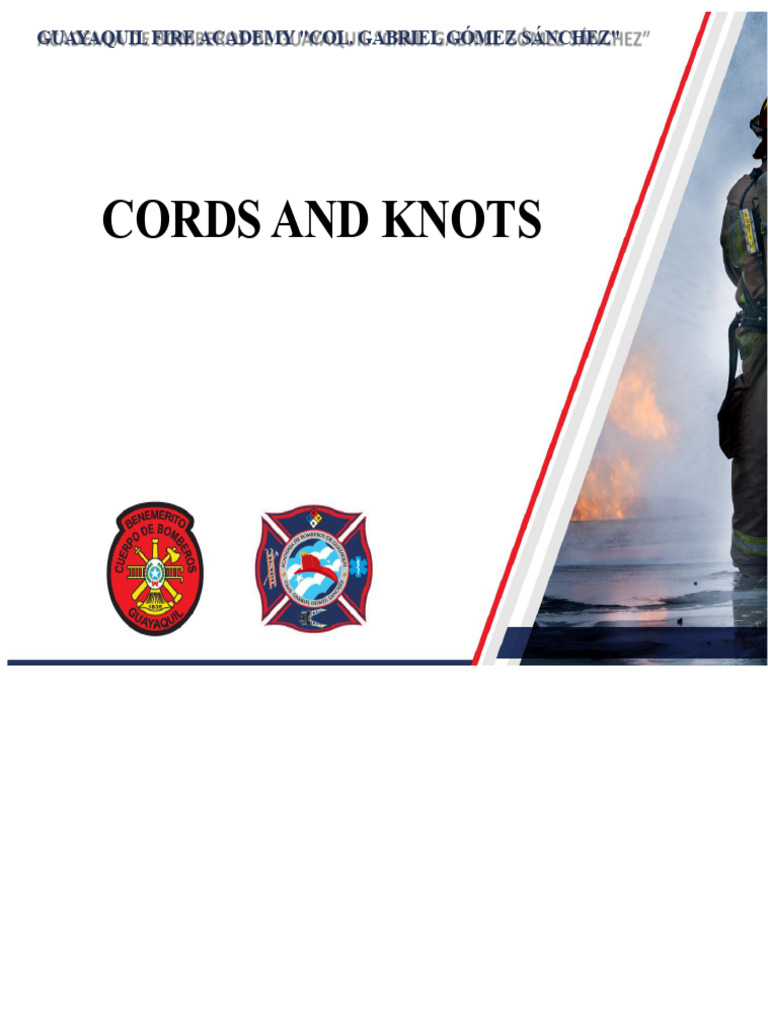 KNOTS FOR FIREFIGHTERS - Current PDF | PDF | Knot | Rope