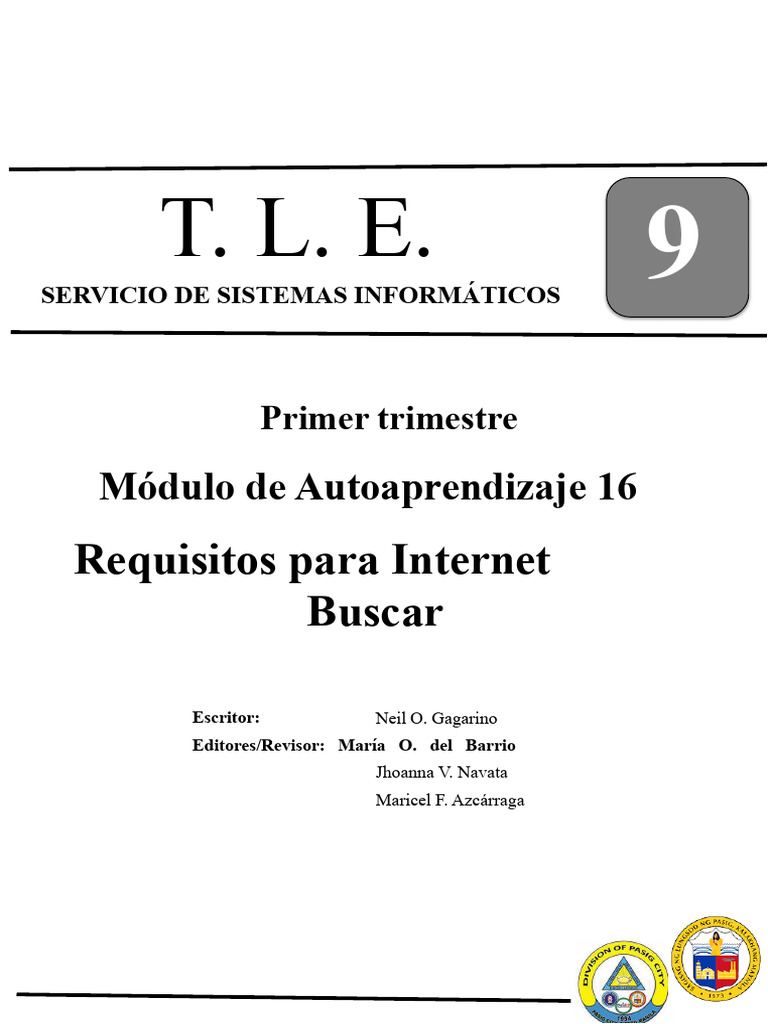 Tle CSS9 Q1 M16 | PDF | Hipervínculo | Red mundial