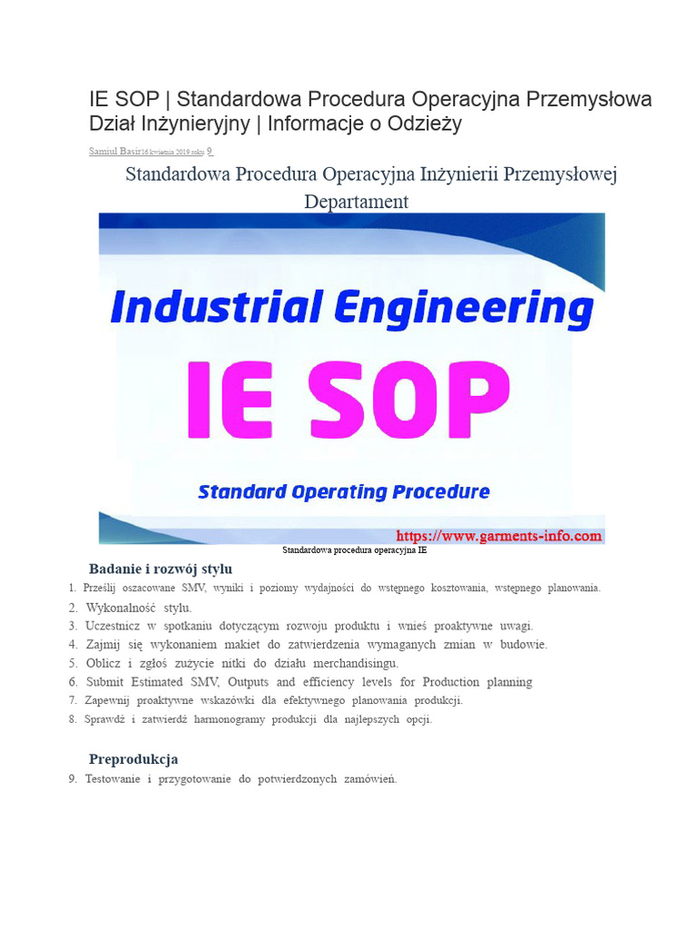 Ie Sop | PDF