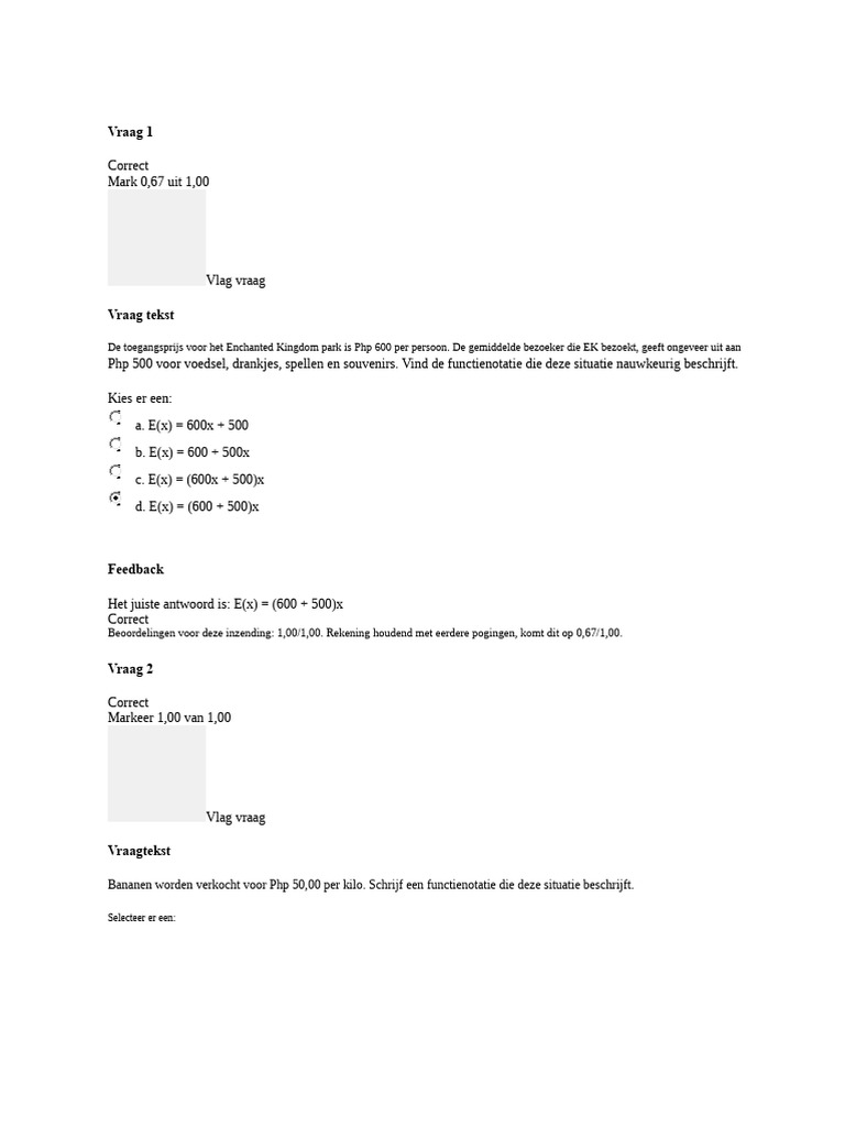 Vraag 1 | PDF