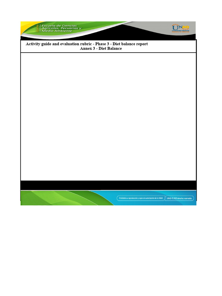 Annex 3 - Diet Balance (CORRECTED) | PDF | Flour | Foods