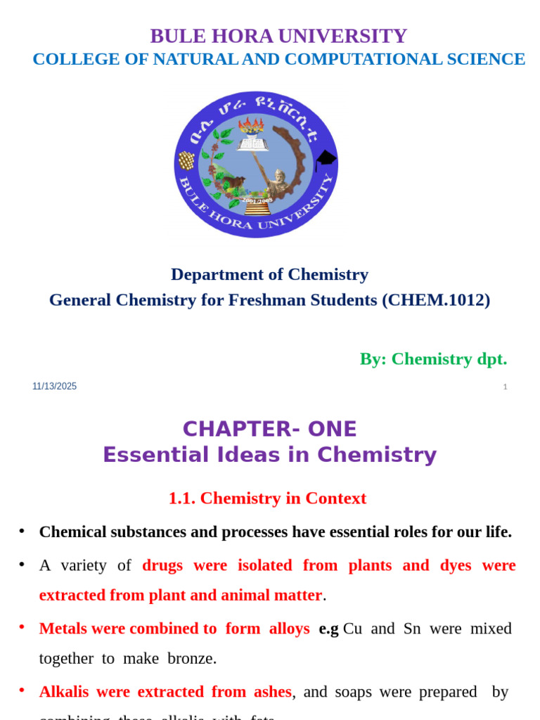 General Chemistry Chapter- One- Four | PDF | Ion | Mole (Unit)