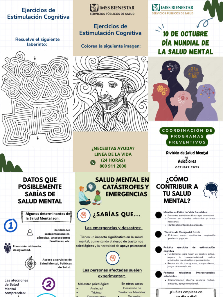 Triptico SMyA Version6 | PDF | Salud mental | Trastorno mental