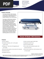 Stryker ProCuity Bed Specifications | PDF | Electrical Engineering