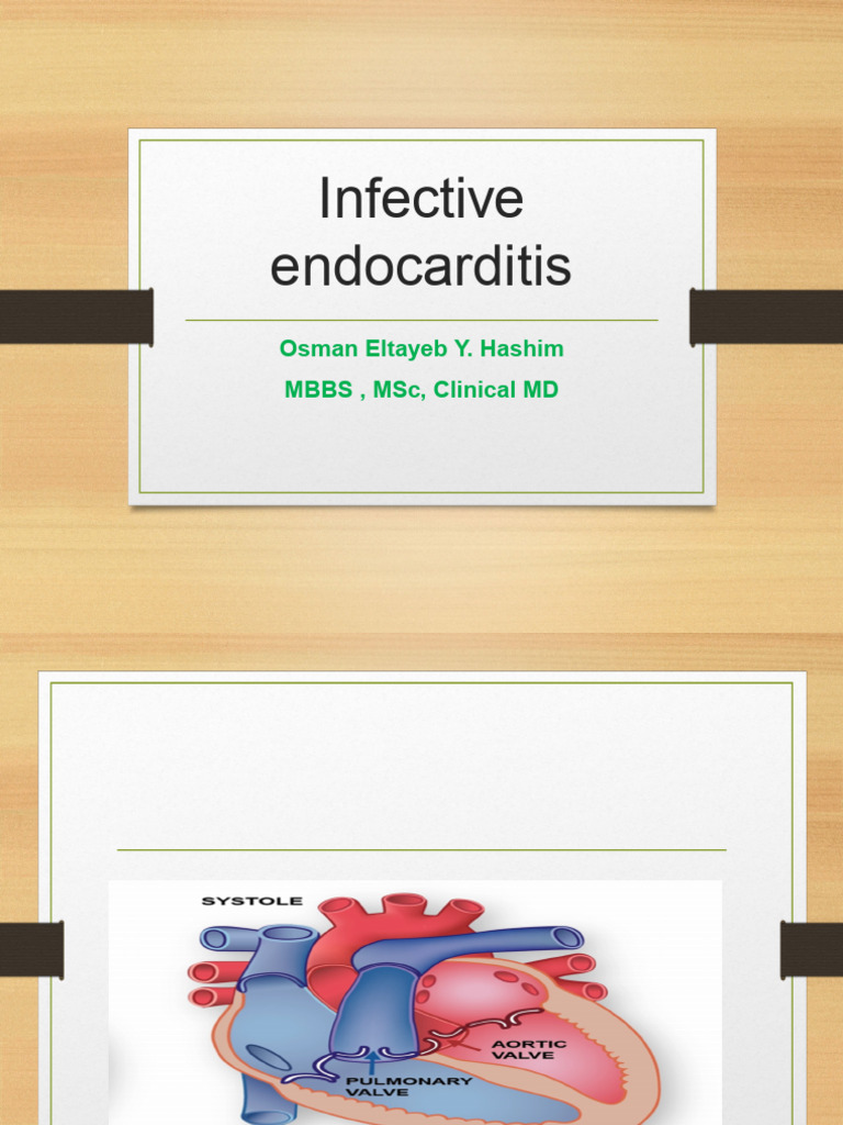 Infective Endocarditis | PDF | Medical Specialties | Diseases And Disorders