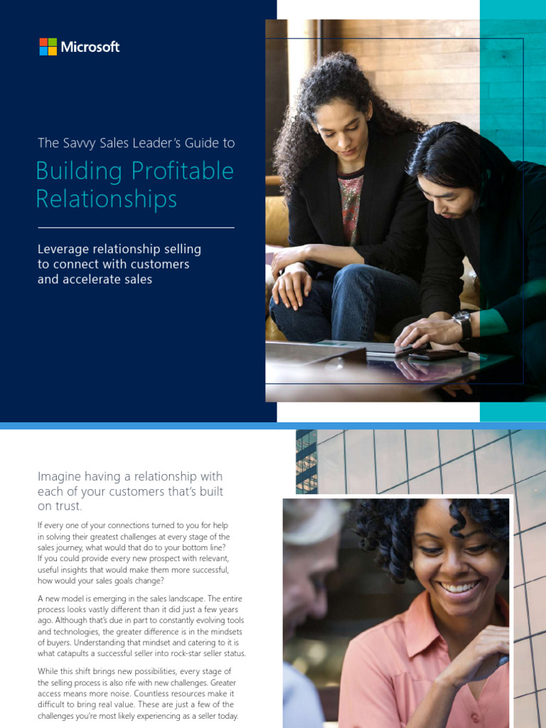 4 Stages To Leverage Relationship Selling To Connect With Customers and ...