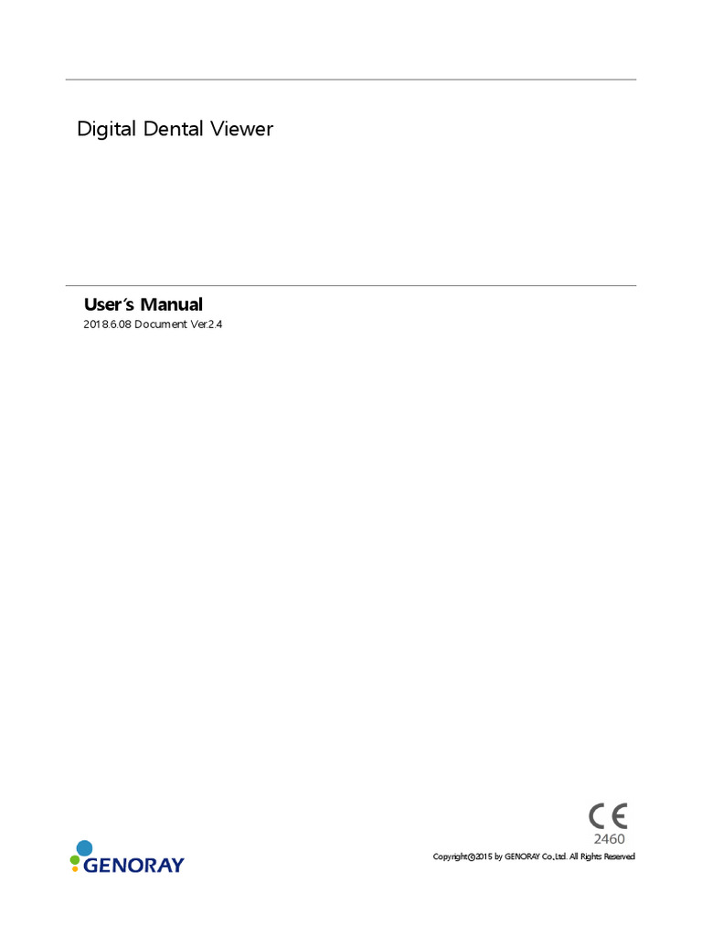 PortView Dental Imaging User Manual | PDF | Menu (Computing) | Button ...