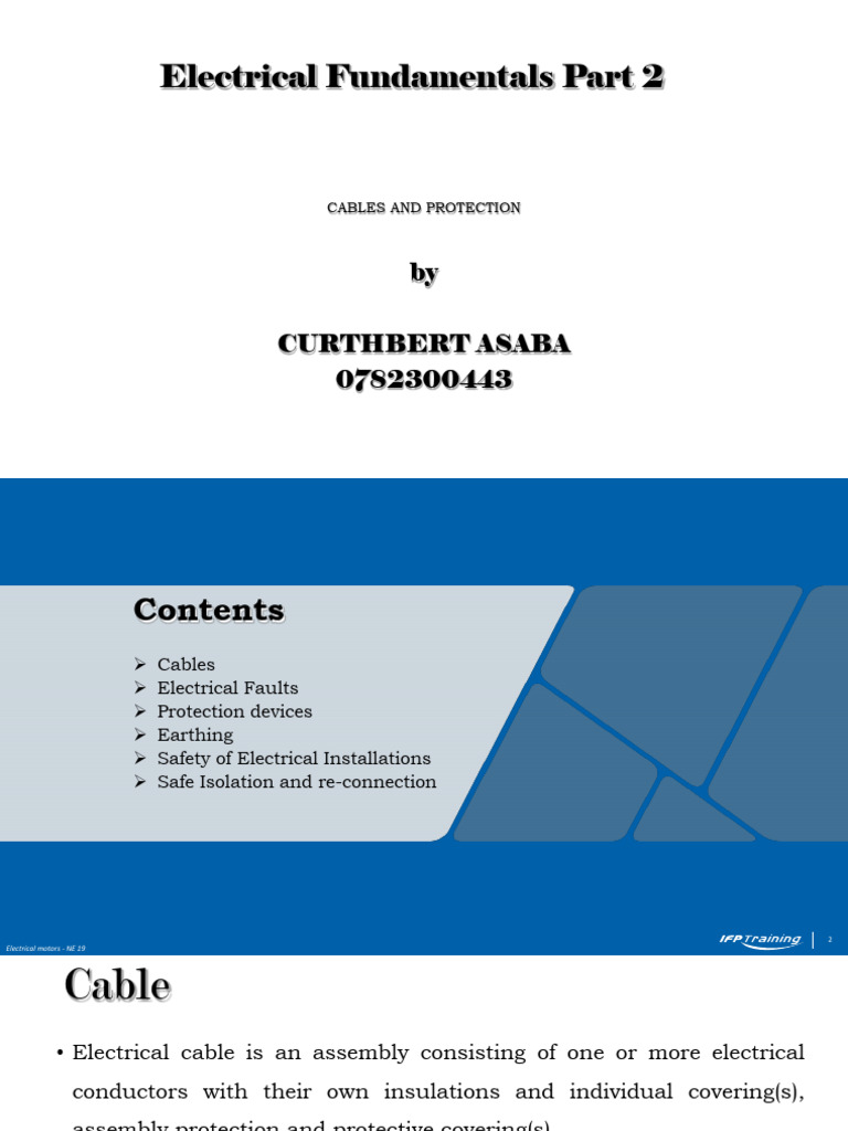 Electrical Fundamentals Part 2 DDPO 2024 | PDF | Fuse (Electrical ...