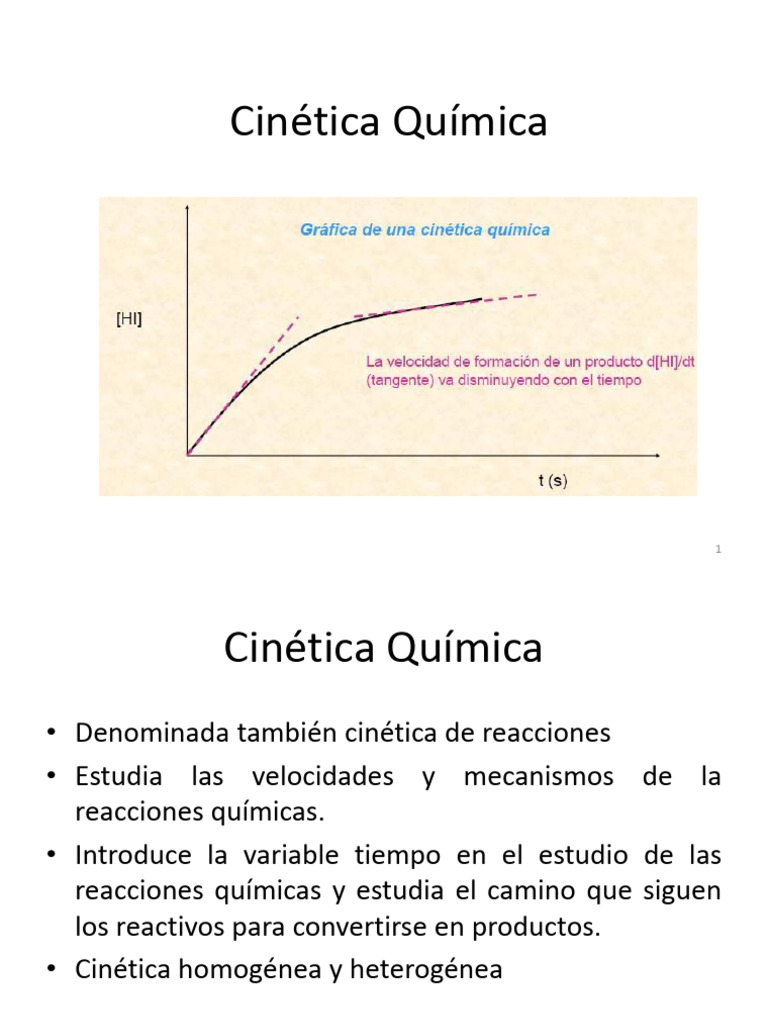 Fundamentos de Cinética Química | PDF | Cinética química | Ingeniería ...