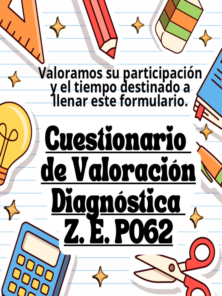 Cuestionario Diagnóstico | PDF