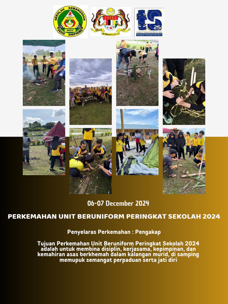 Perkemahan Unit Beruniform Sekolah 2024 | PDF