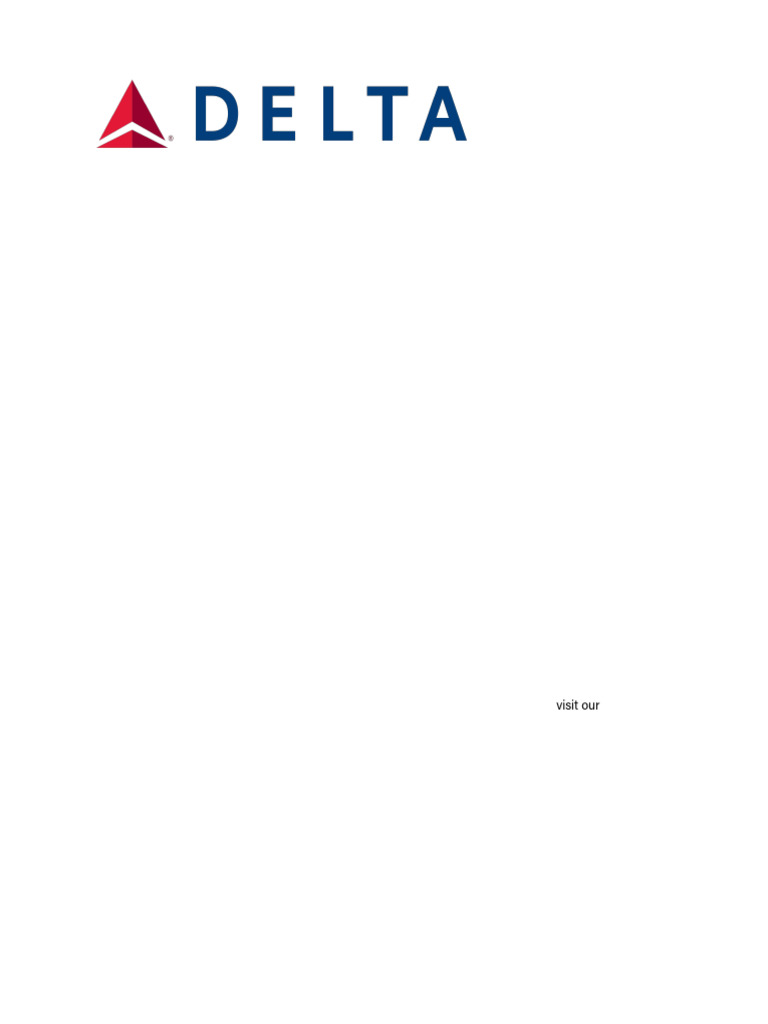 Delta Airlines Cancellation Notice Patricia Deena | PDF