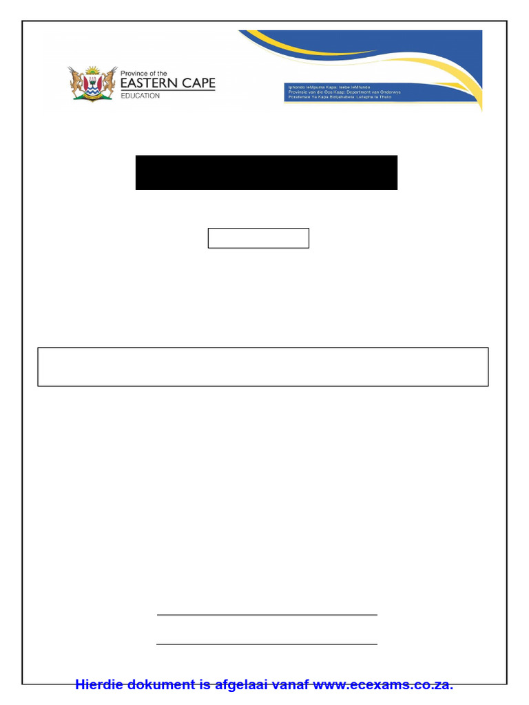 Life Sciences p2 Memo Gr11 Nov 2025 Afr - Watermark | PDF