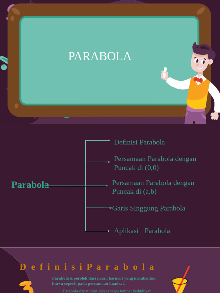 Persamaan dan Aplikasi Parabola | PDF
