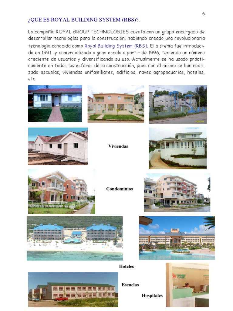 Royal Building System | PDF | Ventana | Hormigón