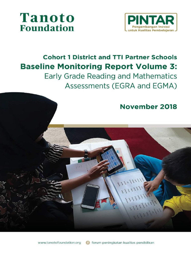 Baseline Vol 3 EGRA EGMA Full Report | PDF | Reading Comprehension ...