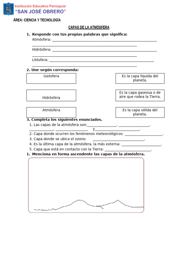 Capas de La Atmósfera | PDF