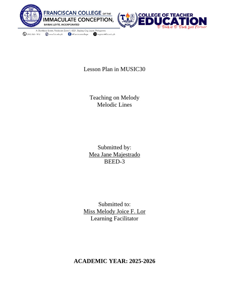 Teaching Rhythm And Tempo Pdf Learning
