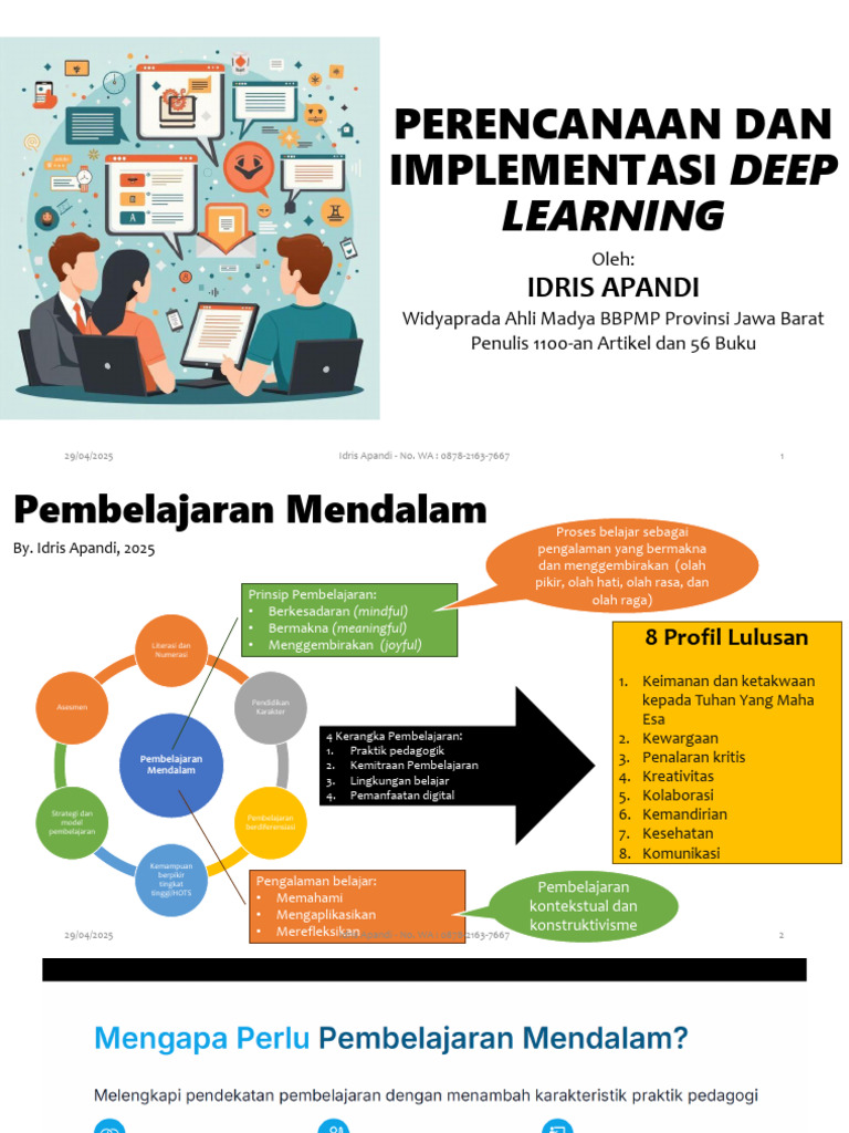 Perencanaan Dan Implementasi Deep Learning | PDF